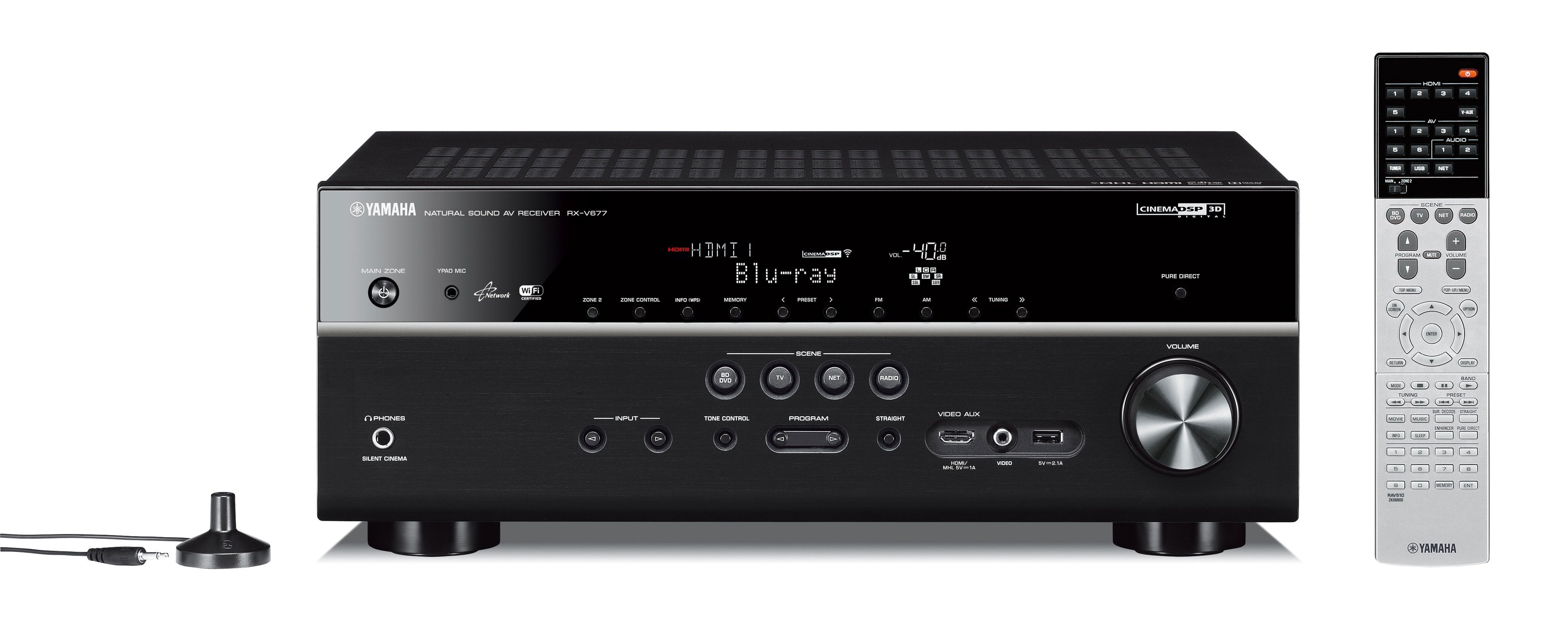 RX-V677 - Overview - AV Receivers - Home Audio - Products - Yamaha ...