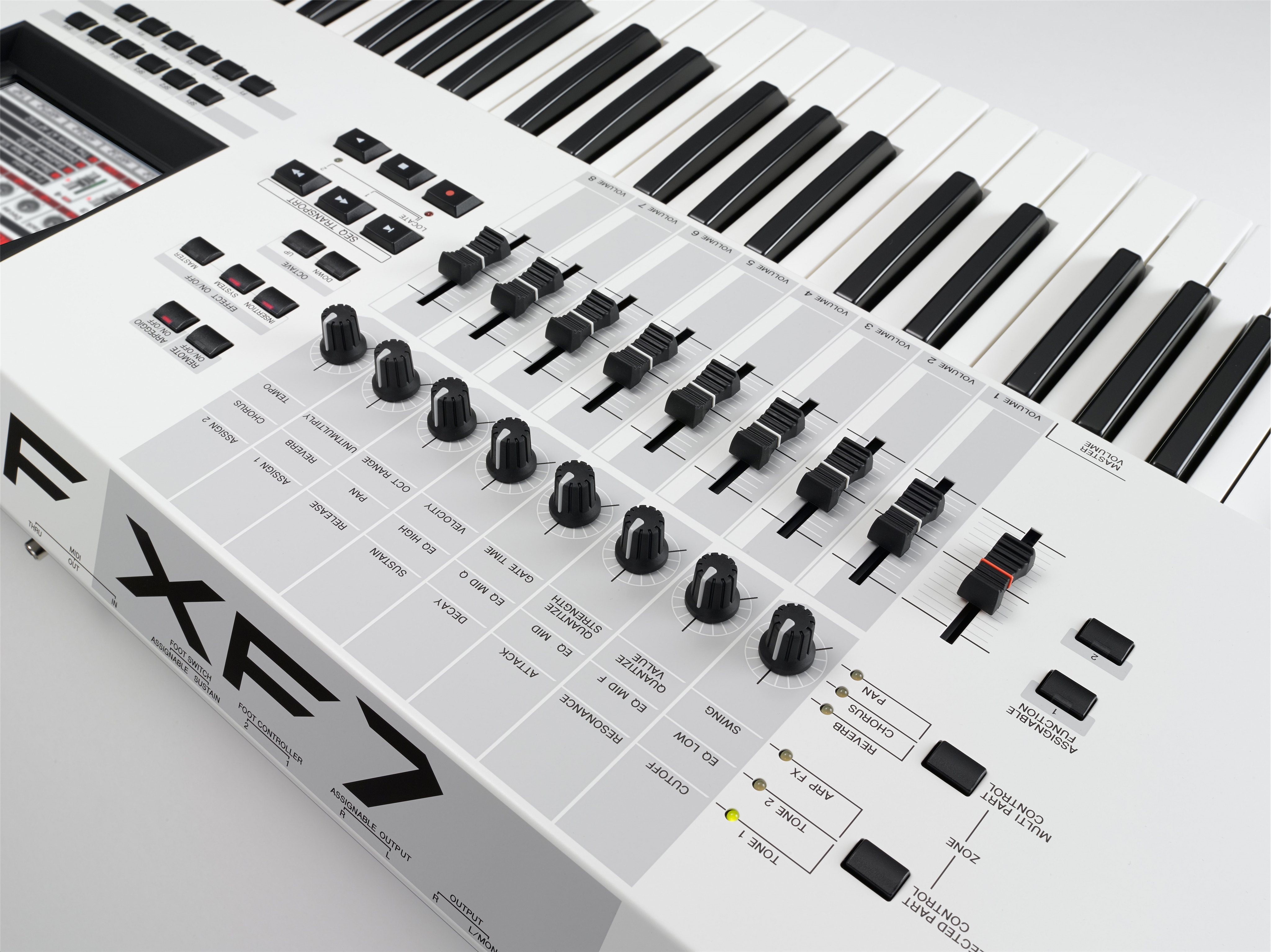 MOTIF XF WH Series - Synthesizers - Synthesizers & Music Production ...
