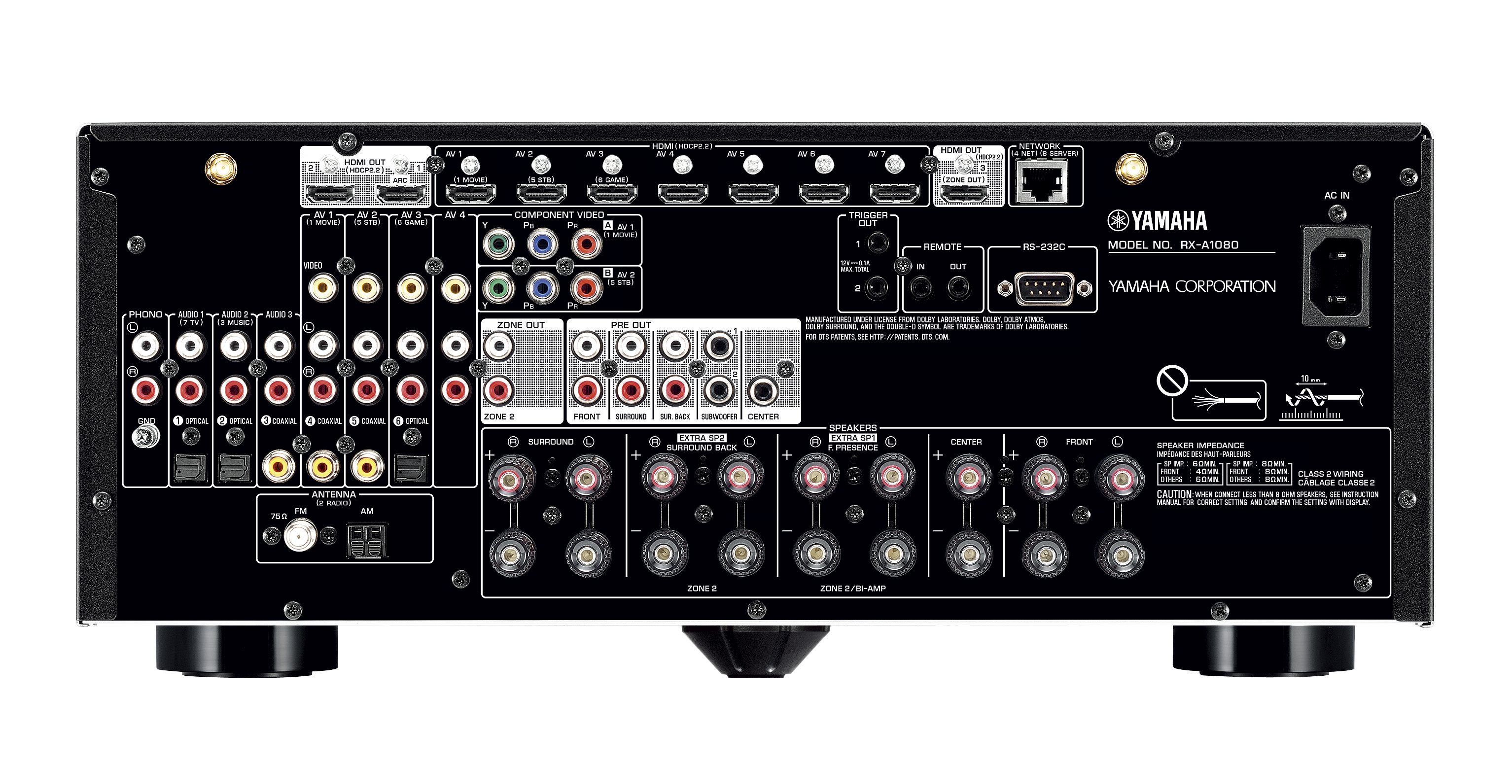 RX-A1080 - Overview - AV Receivers - Audio & Visual - Products - Yamaha ...