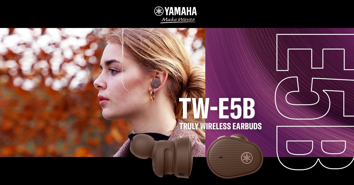 TW-E5B True Wireless Bluetooth Earbuds - Yamaha USA
