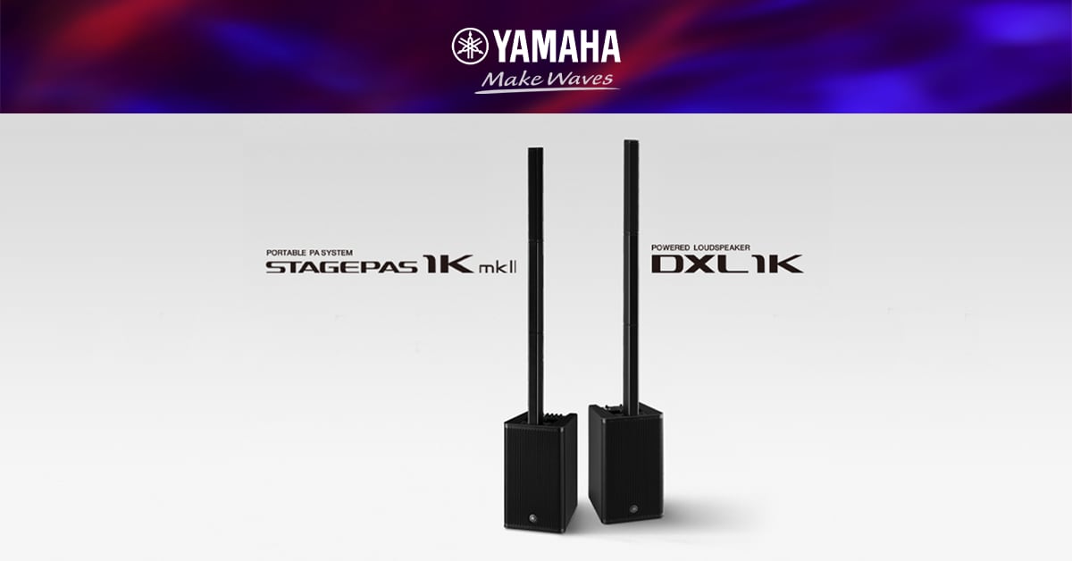 Yamaha Expands Its Portable Sound Solutions With STAGEPAS 1K mkII and ...
