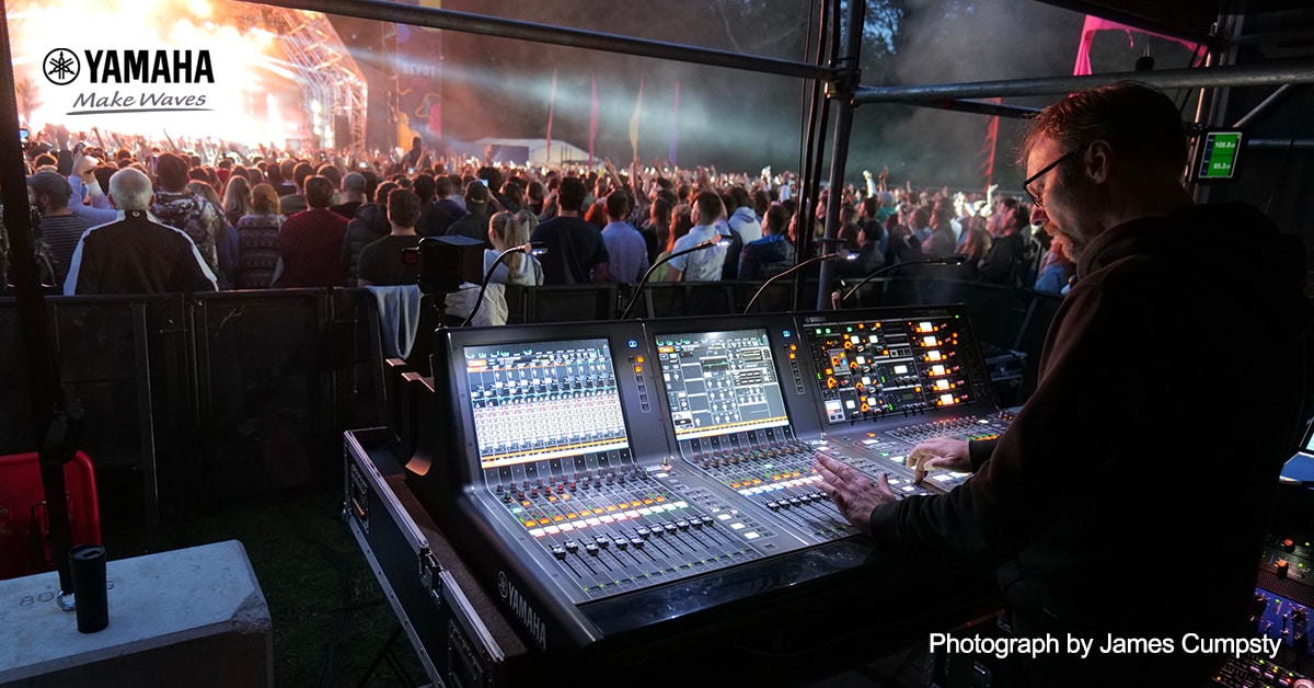 Yamaha RIVAGE PM7 Is The Perfect Fit For Foals’ Nigel Pepper - Yamaha USA