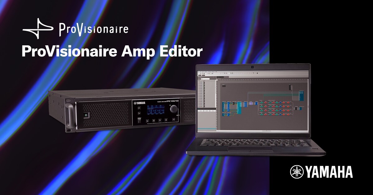 ProVisionaire Amp Editor - Downloads - Professional Audio Software ...
