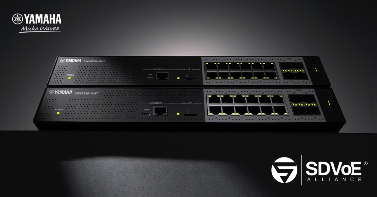 Yamaha Becomes Adopting Member of the SDVoE Alliance® - Yamaha USA