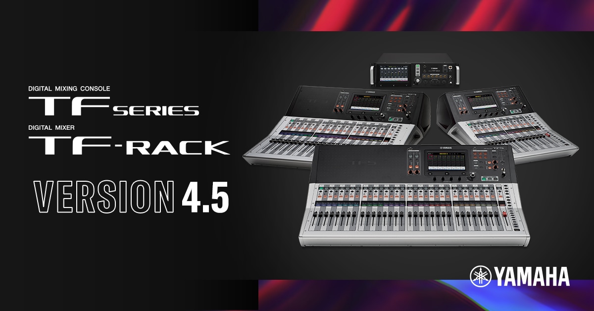 Yamaha to Release V4.5 of TF Series, Featuring Audix Mic Presets and ...